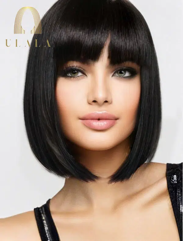 fekete paróka valódi haj